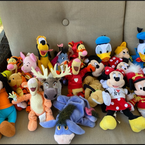 Toys | Disney Plush Lot | Poshmark